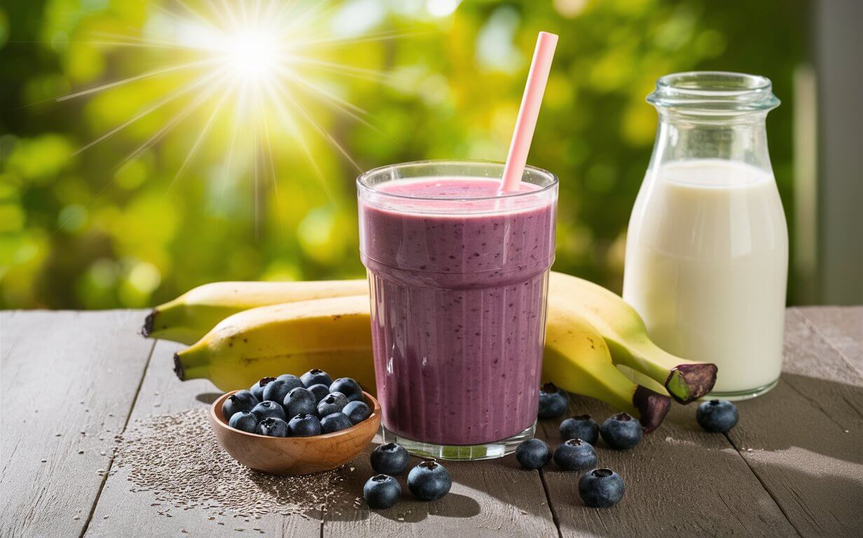 Smuti od borovnica i banane: Recept za energiju i zdravlje